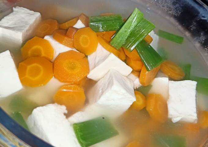 Resep Sayur Tahu Putih super simple oleh winda boulluwell - Cookpad