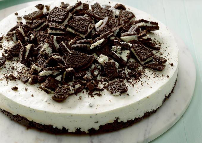 Chessecake Oreo🍰 Receta de Micaela Antezana- Cookpad