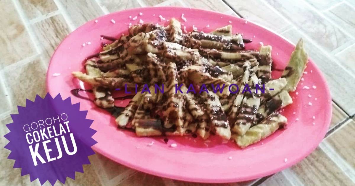 Resep Pisang Goroho Cokelat Keju oleh Lianza Kaawoan - Cookpad