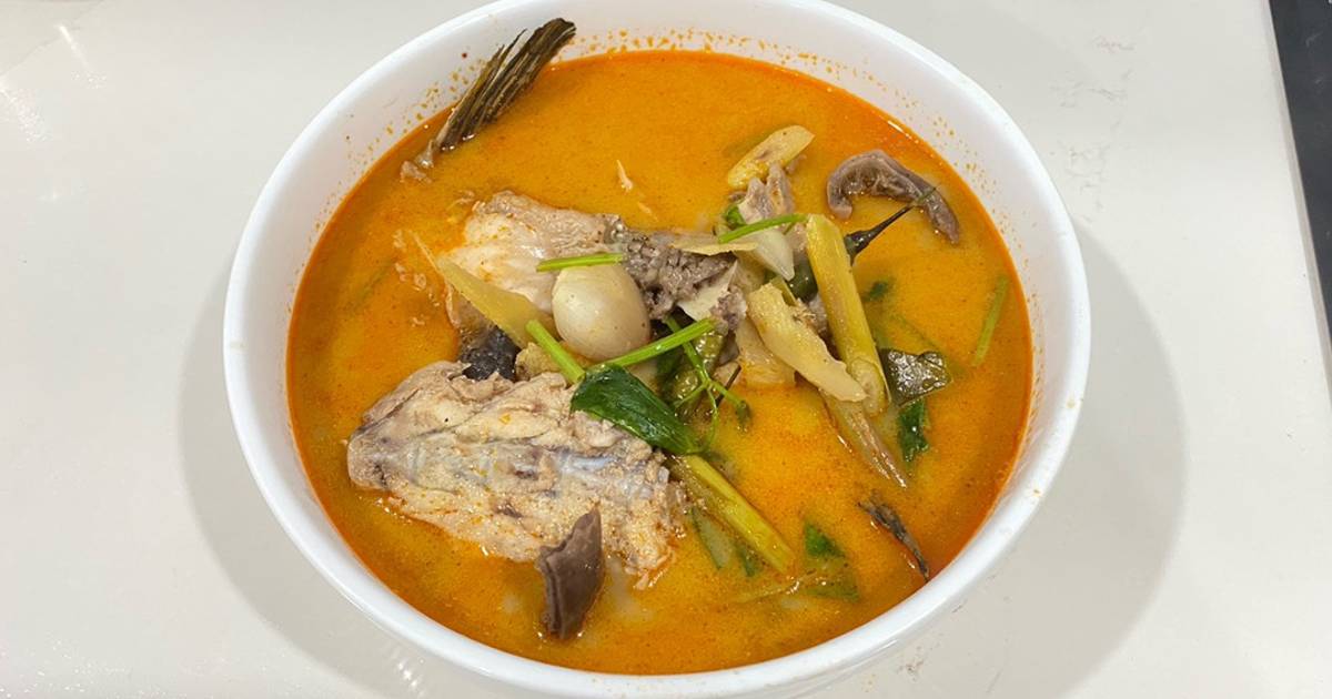 Creamy Tom Yum Grouper Head Recipe by Pakprawee - Cookpad