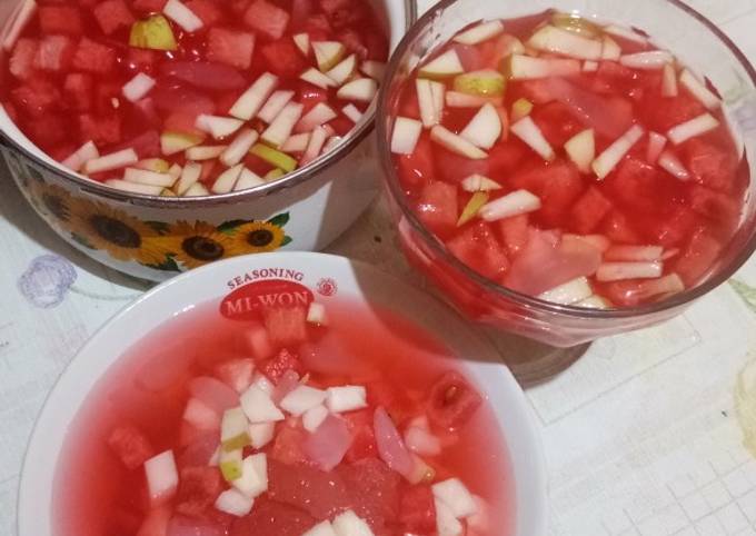 Resep Es Buah Simple oleh sefia - Cookpad