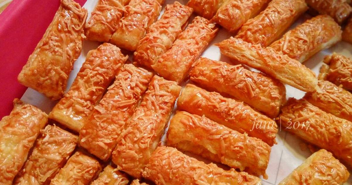 Resep Cheese stick puff pastry oleh Anjani - Cookpad