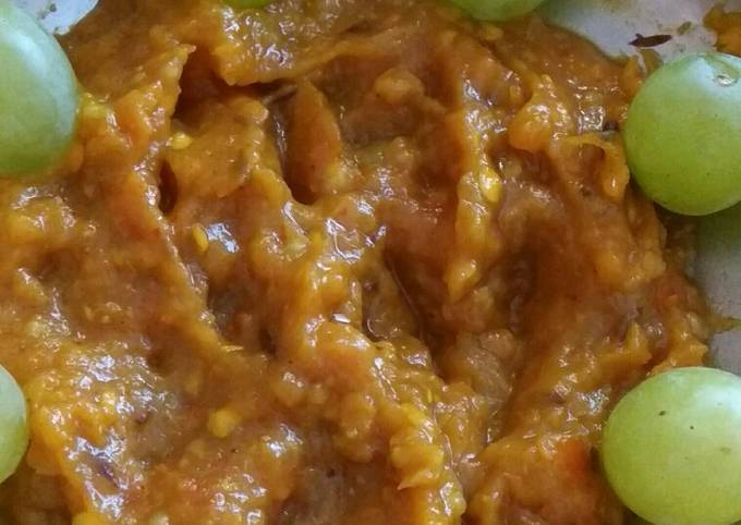 Baingan bartha Recipe by Anu Bansal - Cookpad
