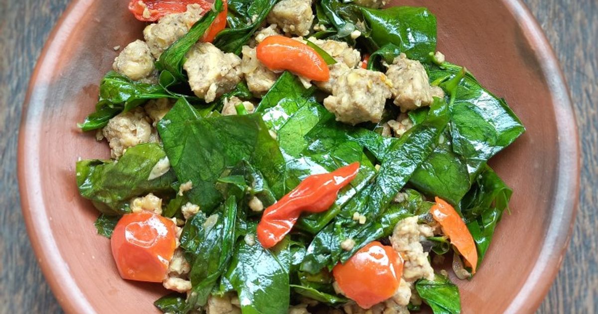 Resep Tumis Oncom Hitam Daun Melinjo oleh Binti Sae - Cookpad