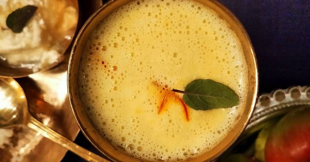 Kesar milk Recipe by Elaichi Kitchen - Cookpad