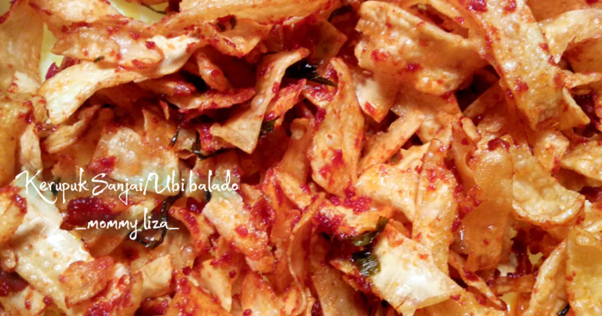 11 resep kerupuk ubi jalar balado enak dan sederhana ala rumahan - Cookpad