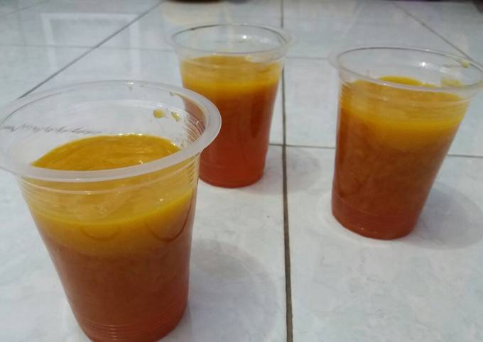 Resep Mango Juice Jelly oleh Dapur Syaima 🎀 - Cookpad