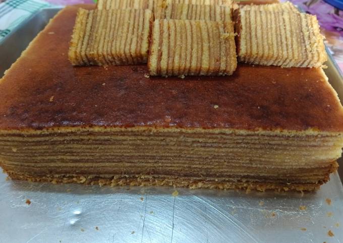 Resep Bolu lapis/ lapis legit oleh Diazfilo - Cookpad