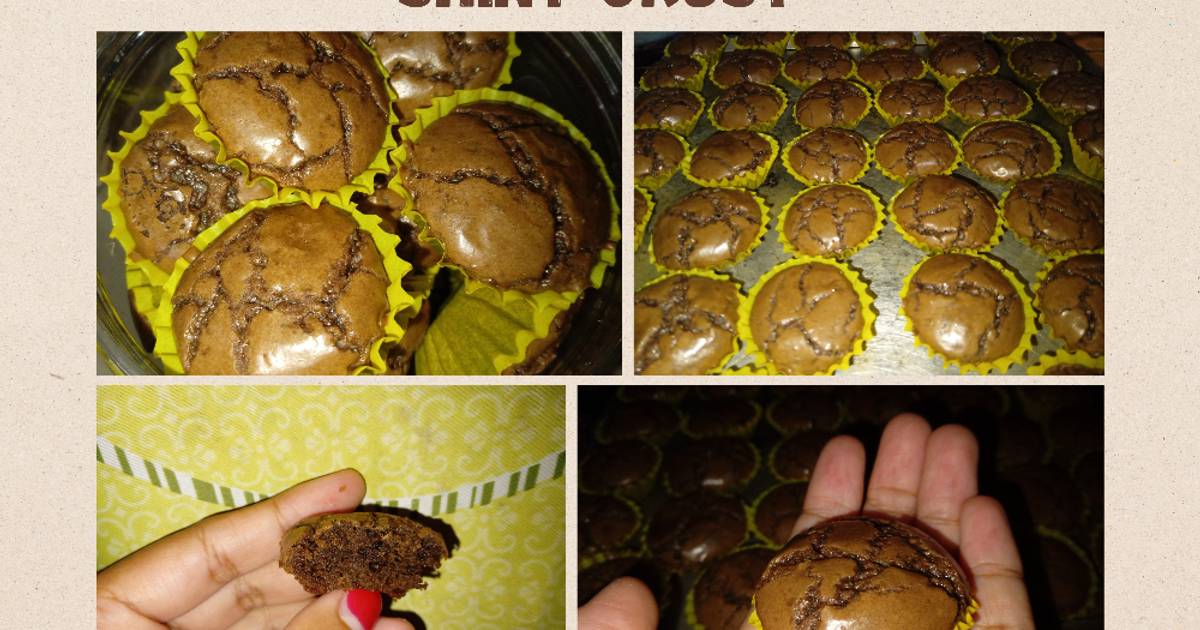 Resep Mini Fudgy Brownies "Shiny Crust" oleh Winda Dwi Ardiani - Cookpad