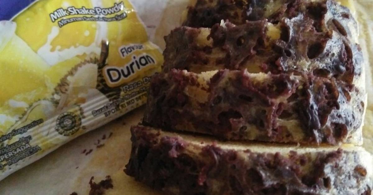 Resep 151. Bolu durian pop ice oleh @tin_tientien - Cookpad