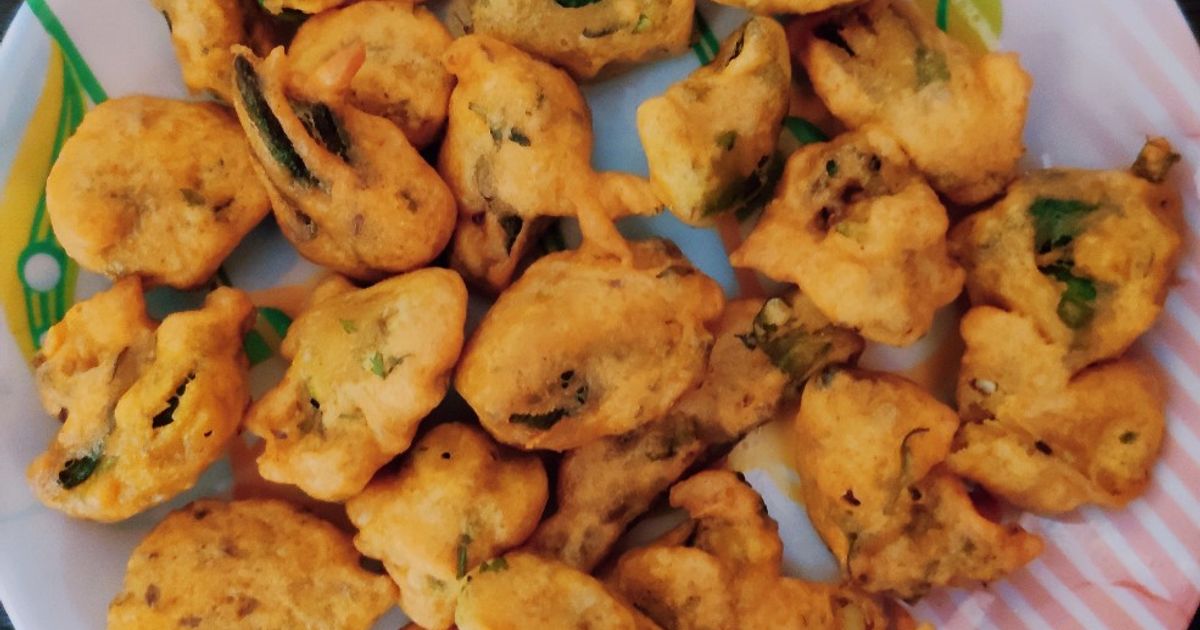 Bhindi Pakoda Recipe by Karuna Naveen Chandwani - Cookpad