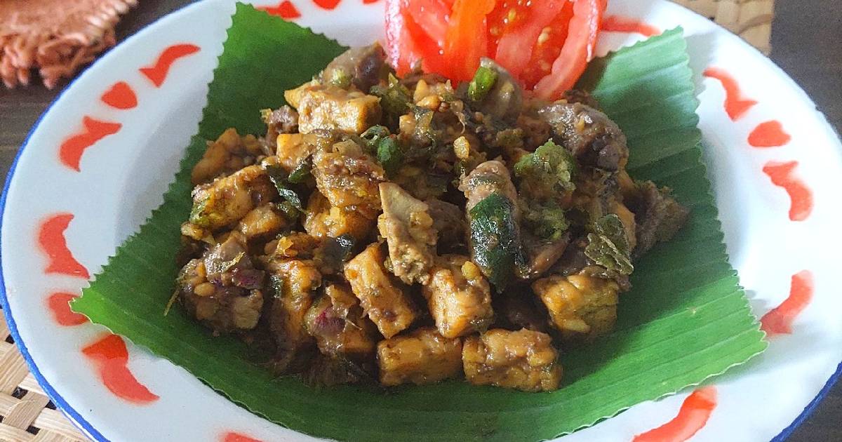 Resep Tempe Hati Ampela Cabe Ijo oleh Atika Duta - Cookpad