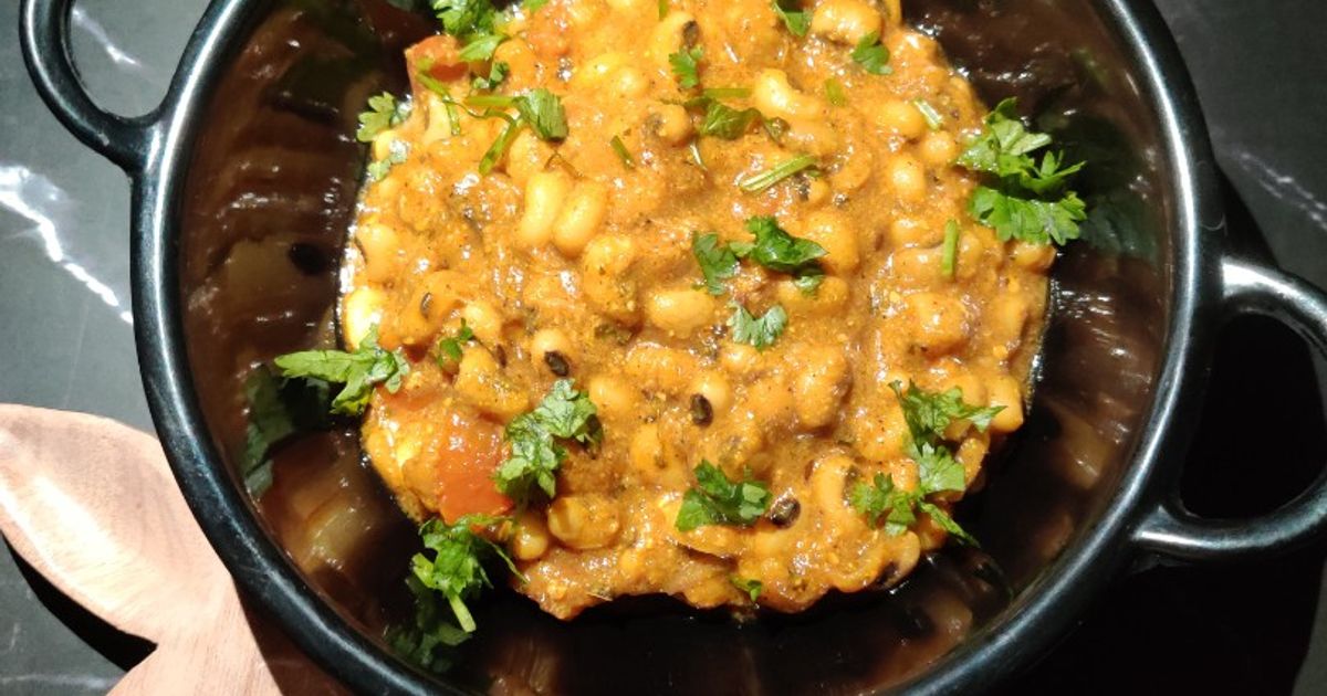 Lobia Dal.. Recipe by rama - Cookpad