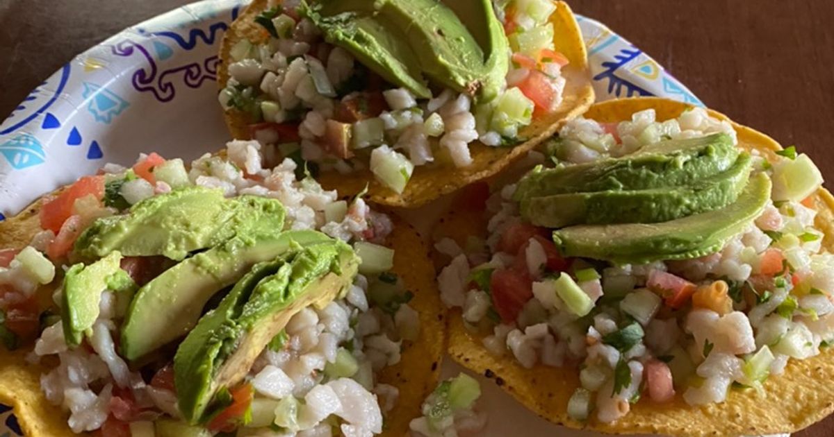 Tostadas De Ceviche De Pescado Receta de Eudelia - Cookpad