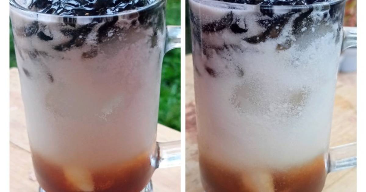 Resep Es Cincau Gula Merah oleh 𝗕𝘂𝗻𝗱𝗮 𝗞𝗶𝗿𝗮𝗻𝗮 - Cookpad