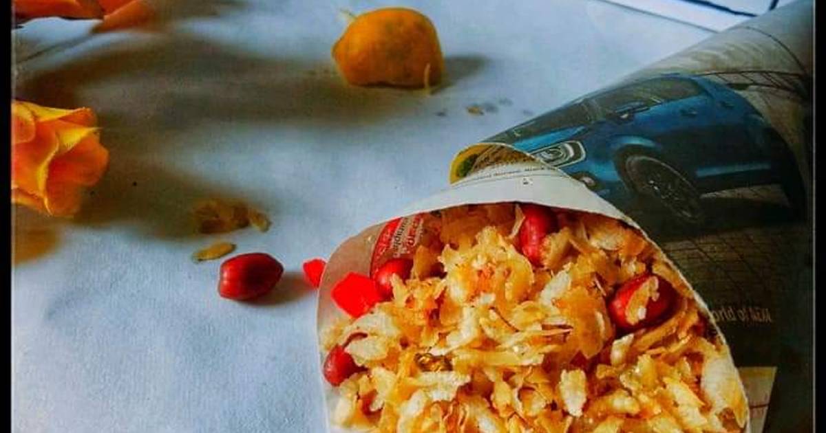Poha fry Recipe by Paramita Chatterjee - Cookpad