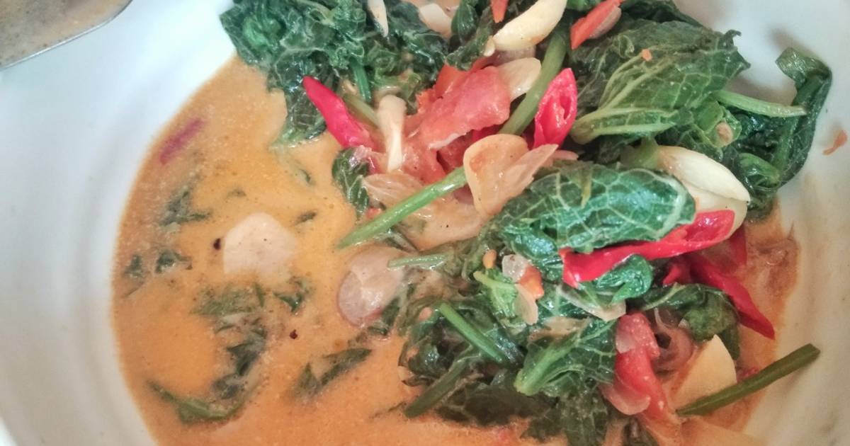 Resep 161). Sayur Daun Pucuk Labu Siam Santan 🍲 oleh Devi Cha-Cha🥗 ...