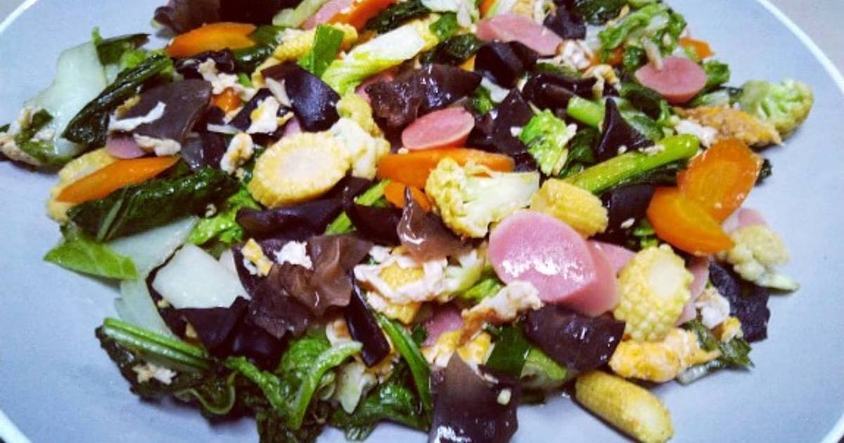 Resep Capcay Jamur Sosis ️ ️ oleh Amrie Maulida Annisa - Cookpad