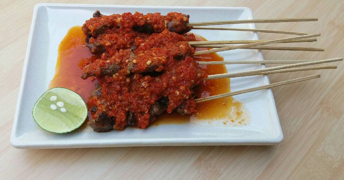 Resep Sate Plecing oleh Cha Risha - Cookpad