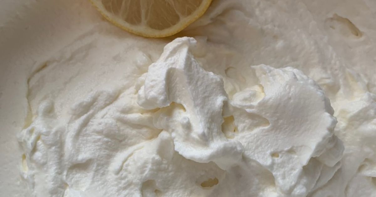 Nata Montada Con Limón Receta de noor