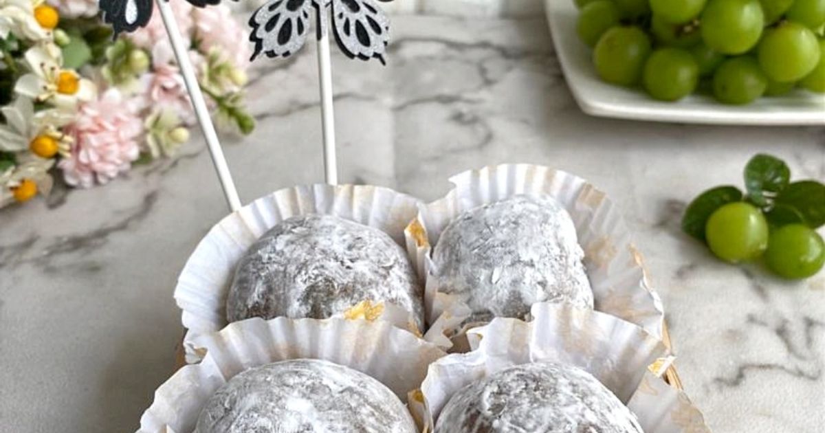 Resep Daifu Mochi Isi Anggur oleh Wiwin088 - Cookpad