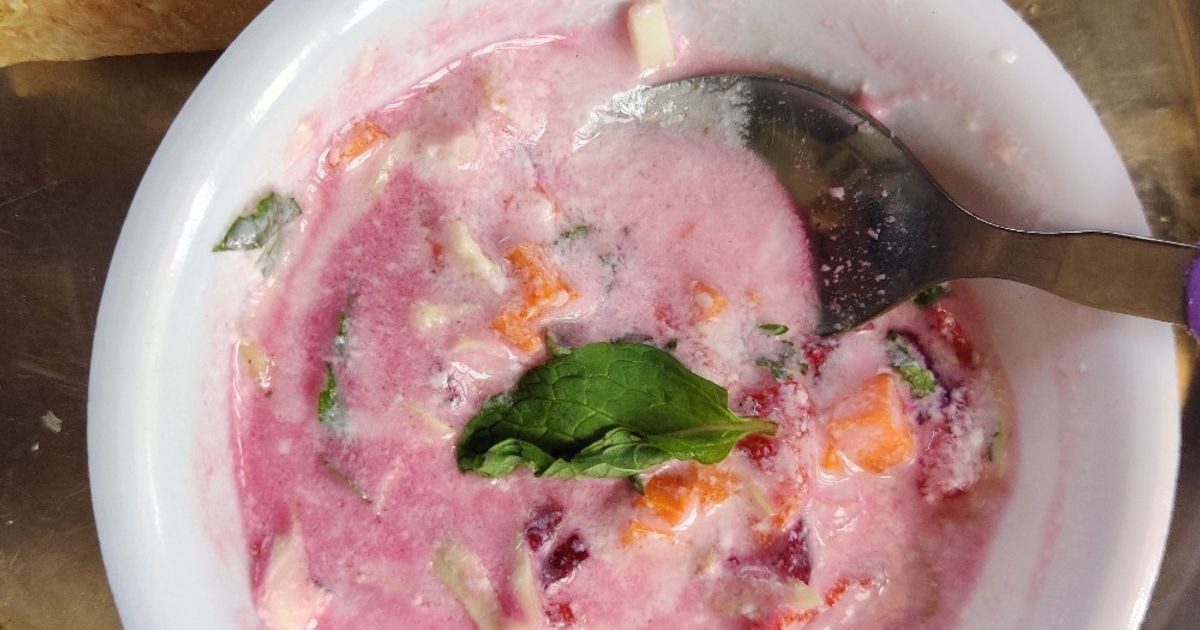 Healthy Raita Recipe by Roopesh Kumar - Cookpad