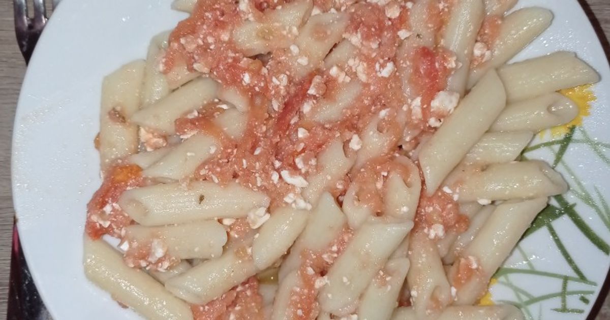 Μακαρόνια με μία γρήγορη και εύκολη σάλτσα Συνταγή από τον/την Παυλίνα ...