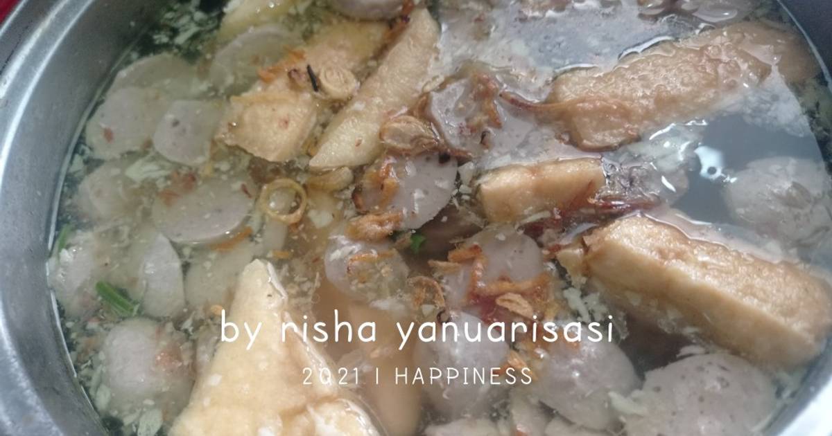 1.313 resep bakso abang abang enak dan sederhana ala rumahan - Cookpad