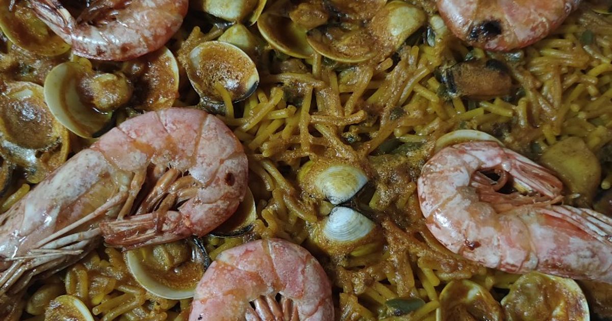 Fideuà 2 Receta de Rut Borillo- Cookpad