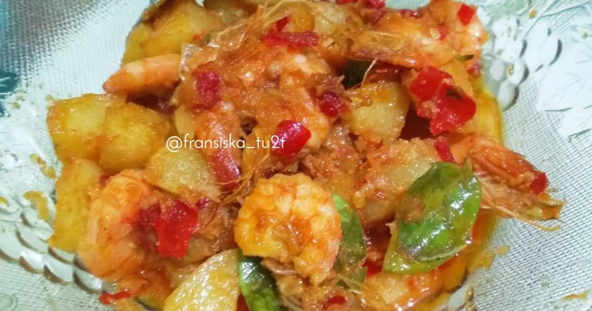 Resep Sambal goreng kentang udang 🥔🍤🌶️ oleh Fransiska Tutut - Cookpad