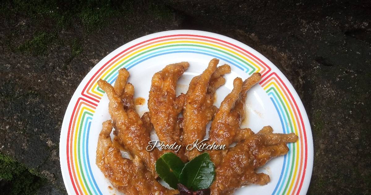 Resep Ceker Mercon oleh Pujani Handayani - Cookpad