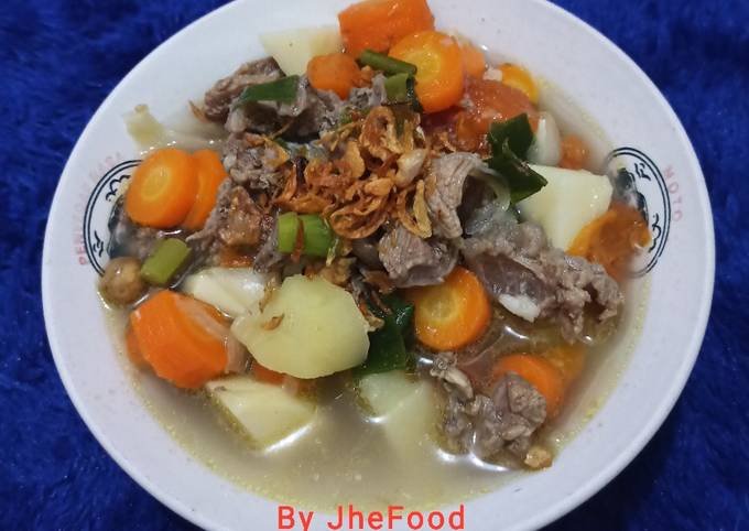 Resep Sop rempah daging sapi oleh JheFood - Cookpad