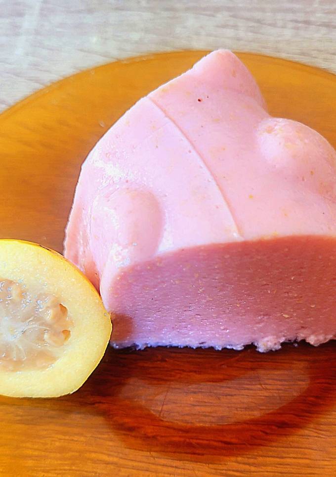 Gelatina cremosa de guayaba Receta de xery muax- Cookpad