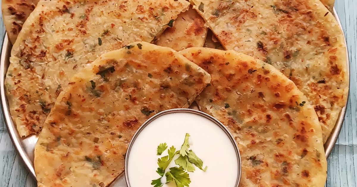 Tapioca And Potato Stuffed Paratha A Fasting Delight Recipe by Sangita ...