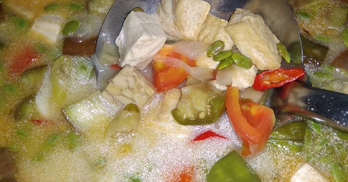 4 resep jangan lombok tempe mlanding enak dan mudah - Cookpad