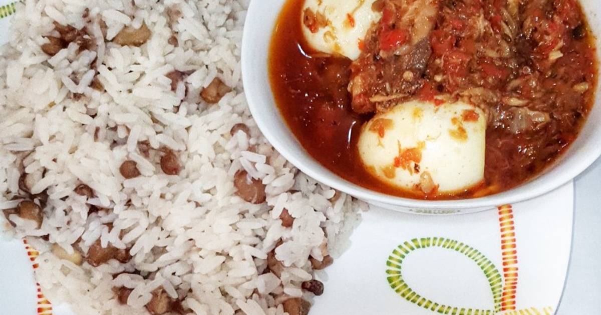 Rice n beans ata stew Recipe by Phartee Cooks - Cookpad