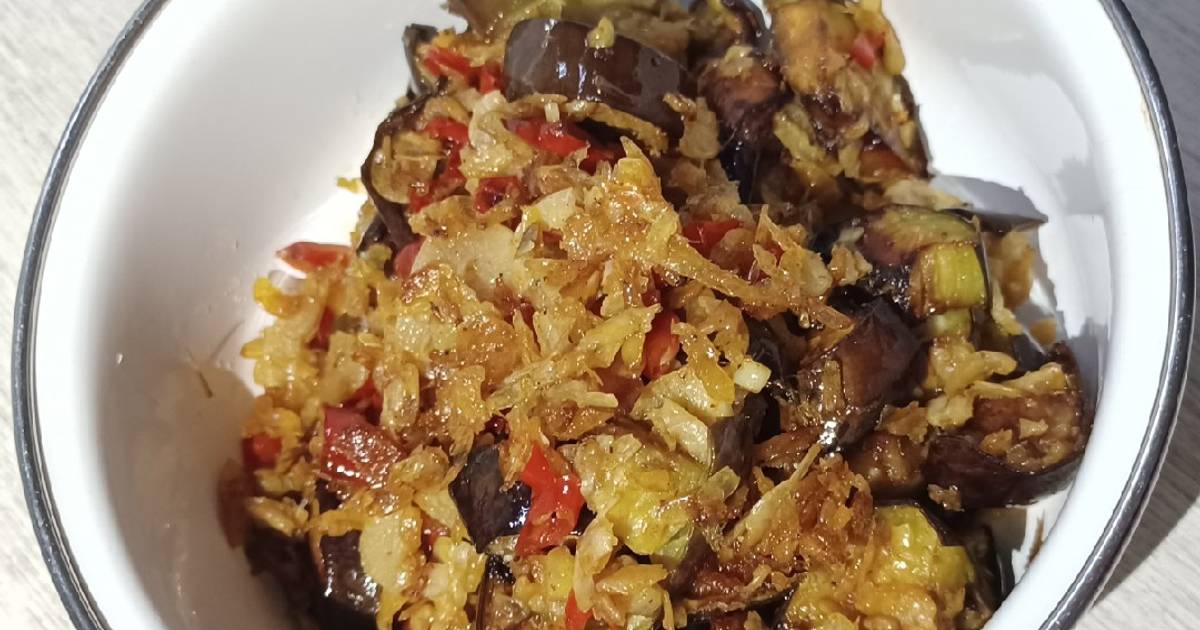 108 resep oseng terong udang rebon enak dan mudah - Cookpad