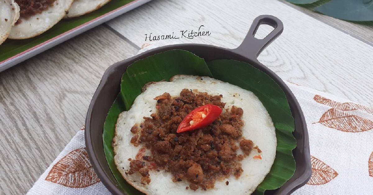 23 resep oncom kering tepung enak dan mudah - Cookpad