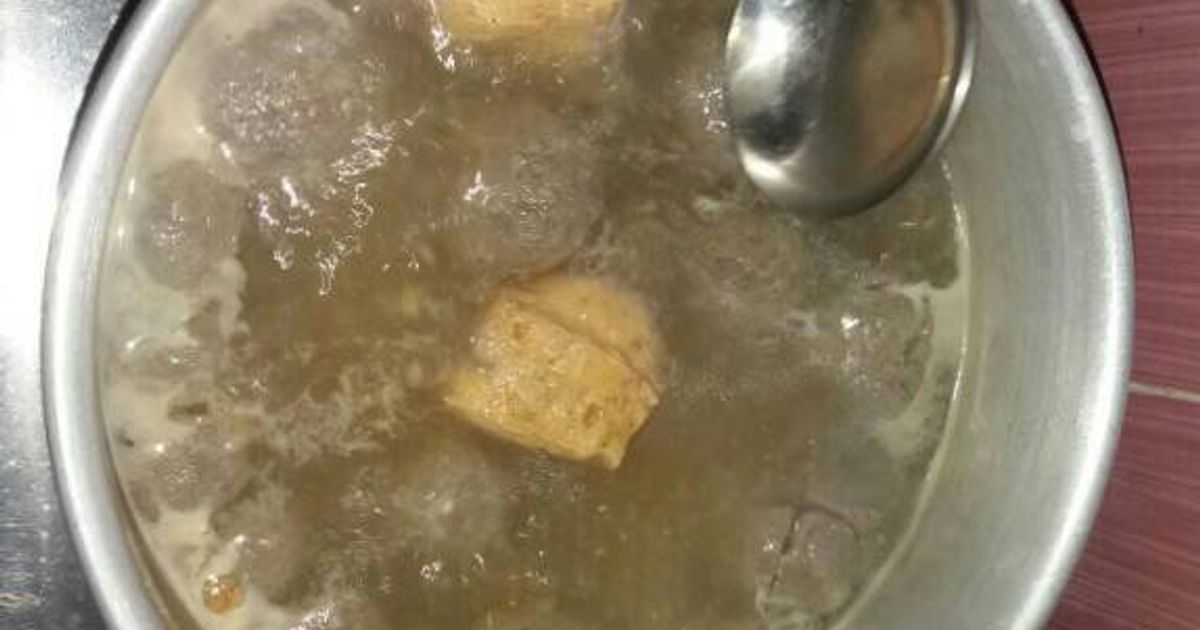 Resep bakso sapi bawang merah secukupnya rumahan enak dan mudah - Cookpad