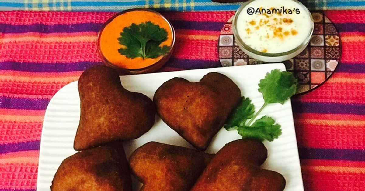 5 easy and tasty heart shaped puri recipes by home cooks - Cookpad