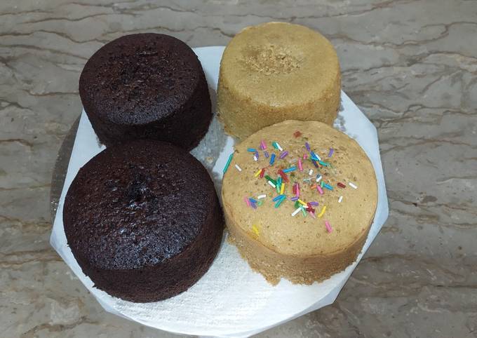 Vanilla Bento/Mini Cake Recipe by ST World - Cookpad