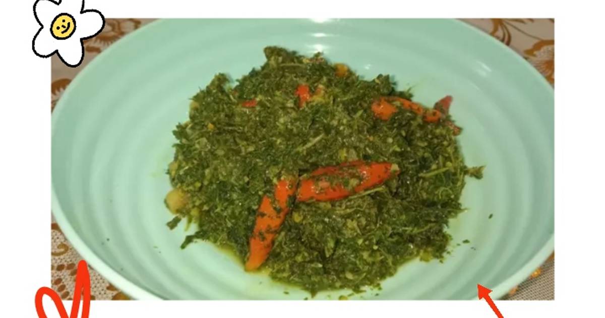Resep Daun Singkong Tumbuk oleh Khusna N. Mukarromah - Cookpad