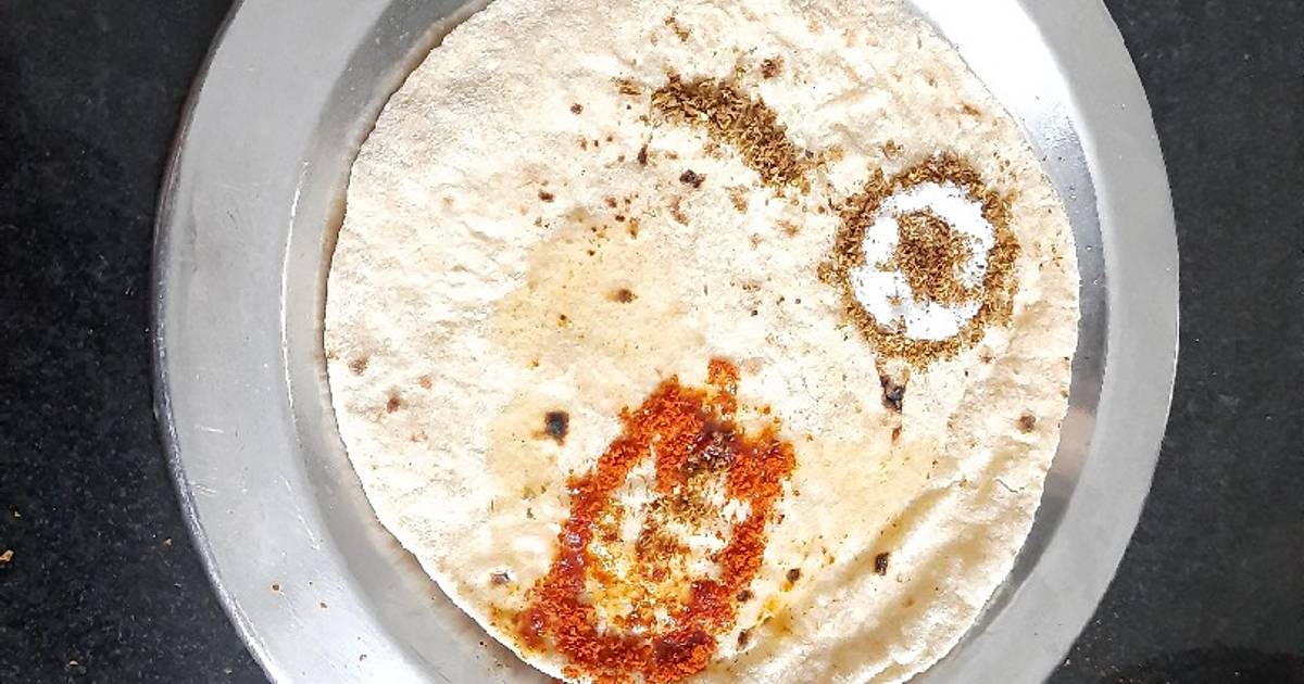 Leftover roti dish during snacks time Recipe by Jagruti Moghe Vajpai ...