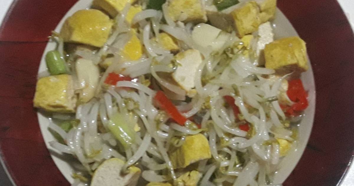 Resep Tumis Toge dengan Tahu oleh Ajeng's La Cuisine 🥘🥗 - Cookpad