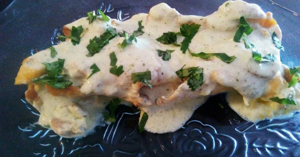 pollo relleno crema - 196 recetas caseras- Cookpad