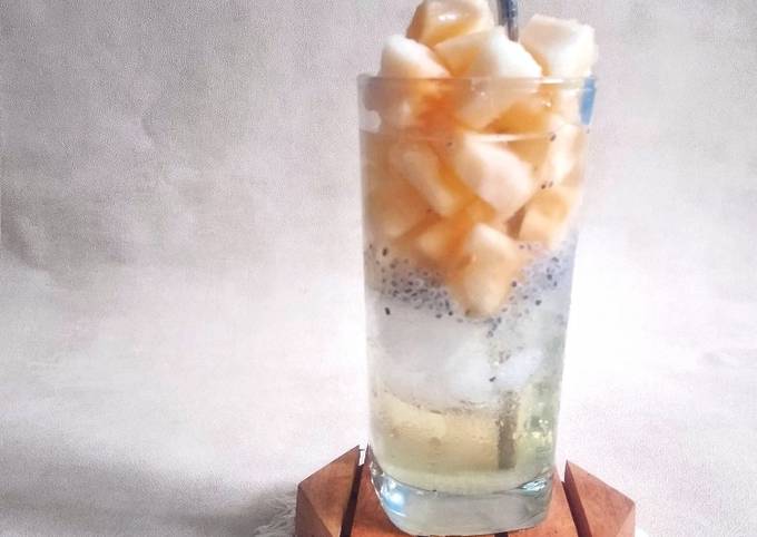 Resep Es Timun Suri Selasih oleh LilisSyam 🎀 - Cookpad