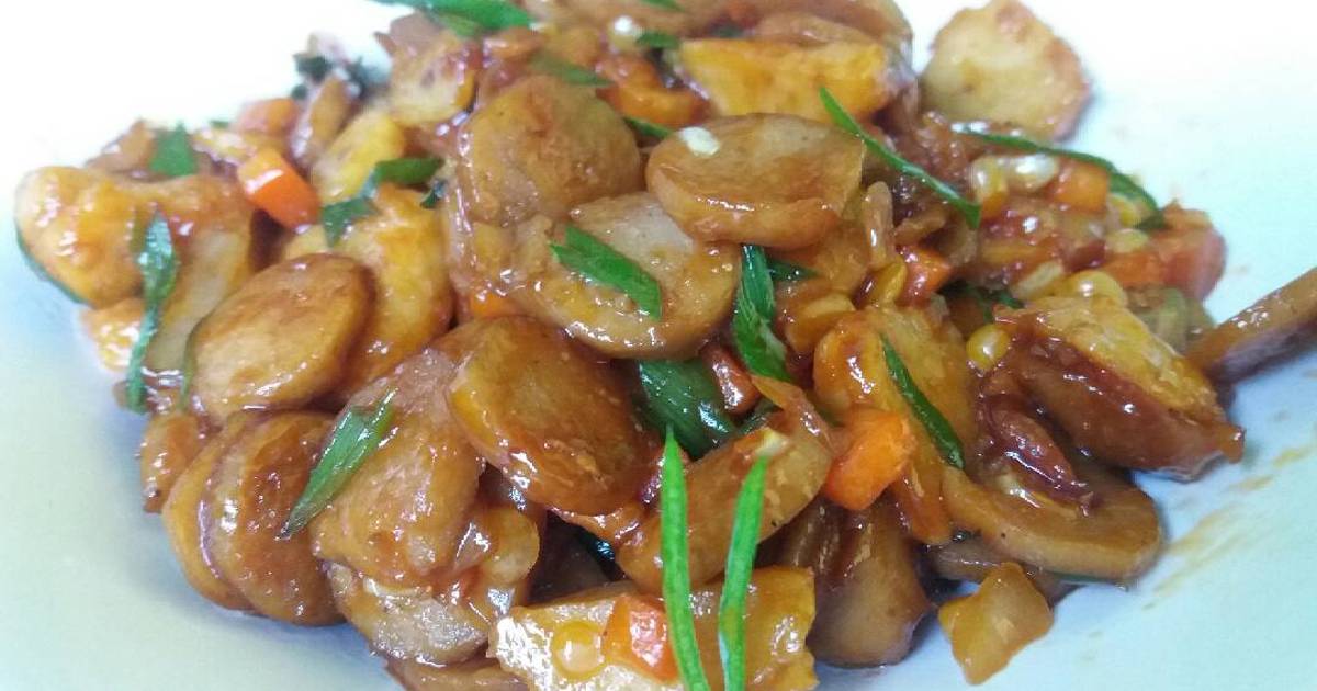 Resep Menu anak: Sosis Bakso Saus Kecap oleh Diah Surya - Cookpad