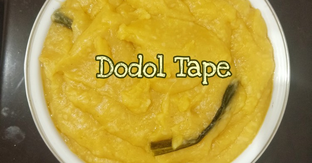 Resep 807. Dodol/Pasta Tape Keju (Isian Roti Manis, Kue Sus, Dll) oleh ...
