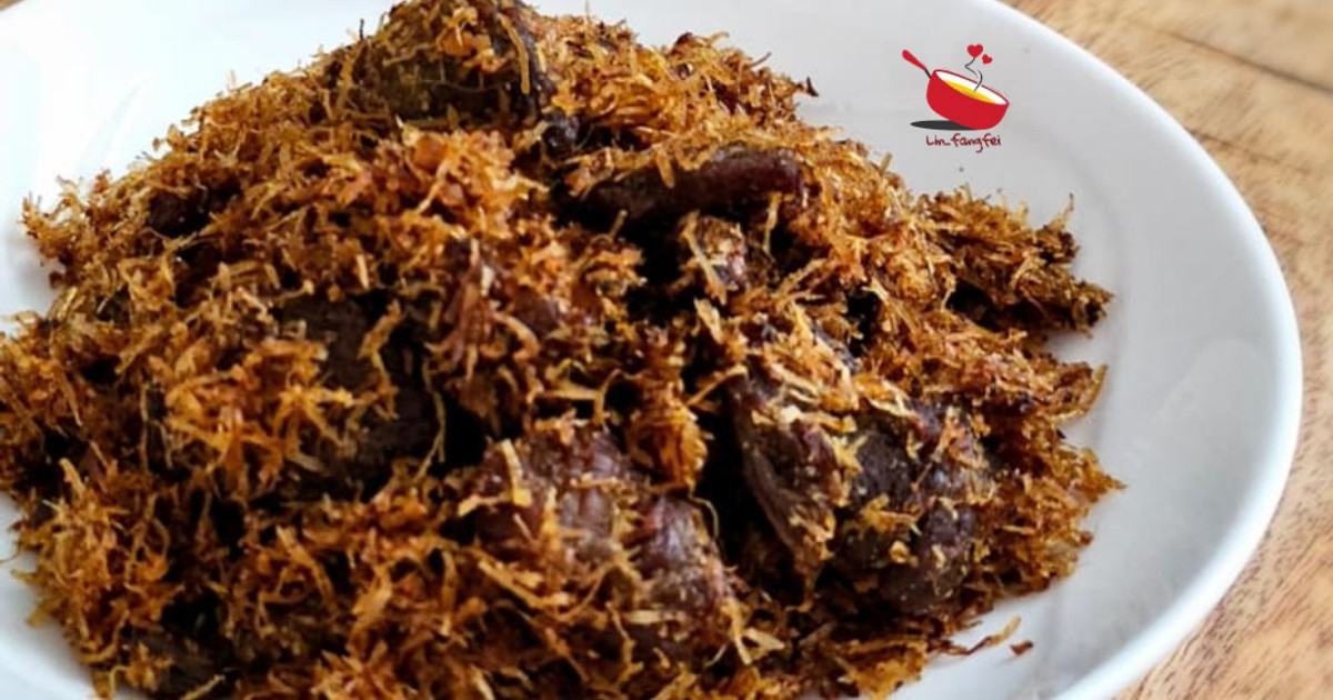 Resep Serundeng Daging / Dendeng Ragi oleh Lin_Fangfei - Cookpad