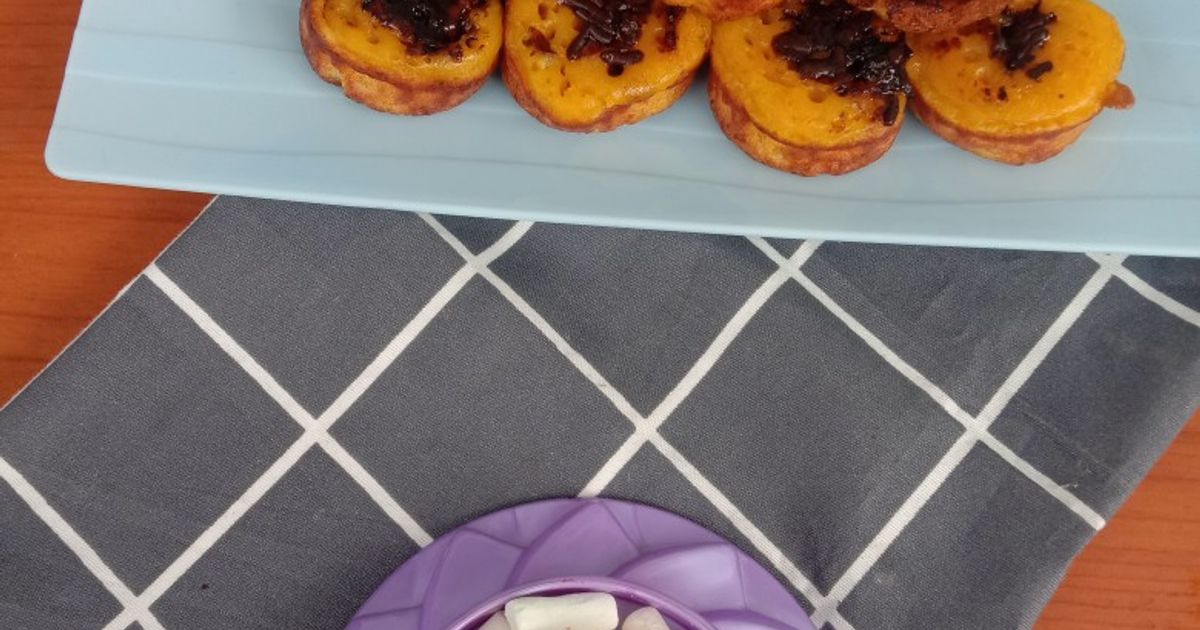 Resep Kue Cubit Labu Kuning oleh Siti Ramlah - Cookpad